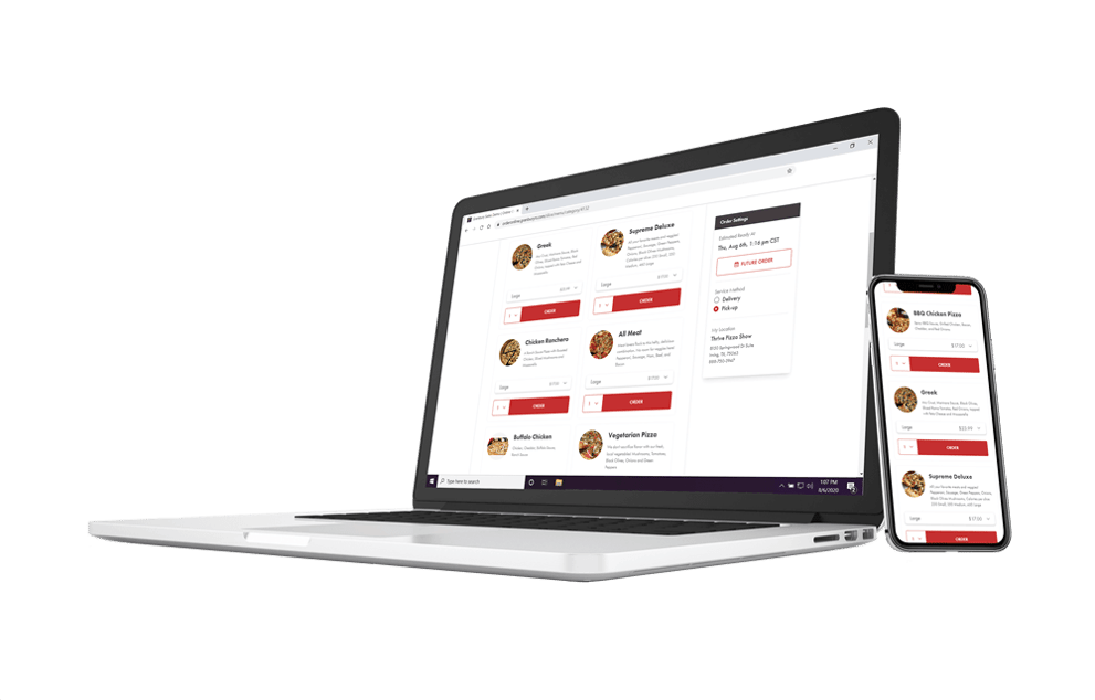 Thrive POS: Online Ordering POS System