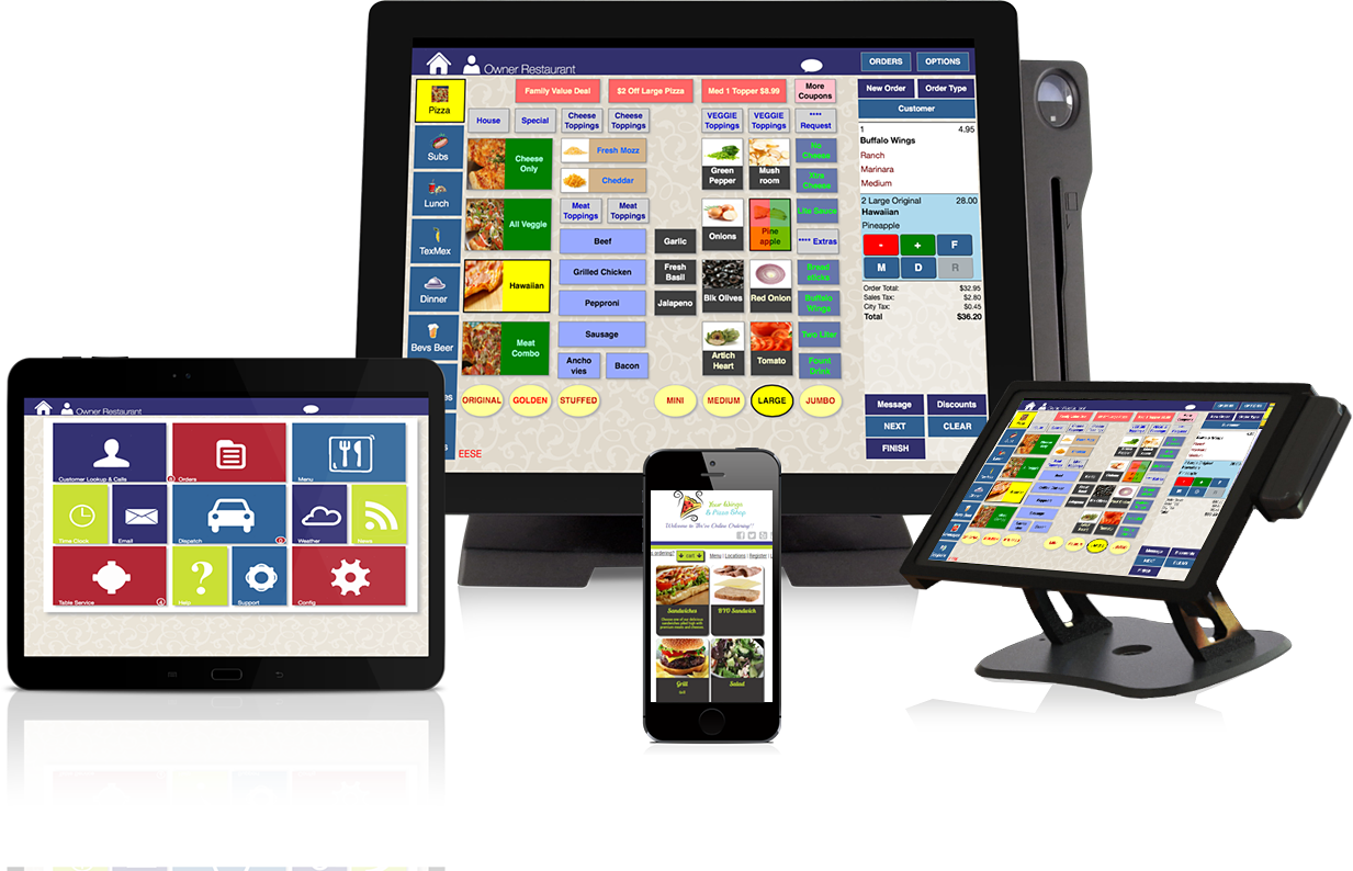 Pizza POS System | Delivery POS System | Thr!ve POS