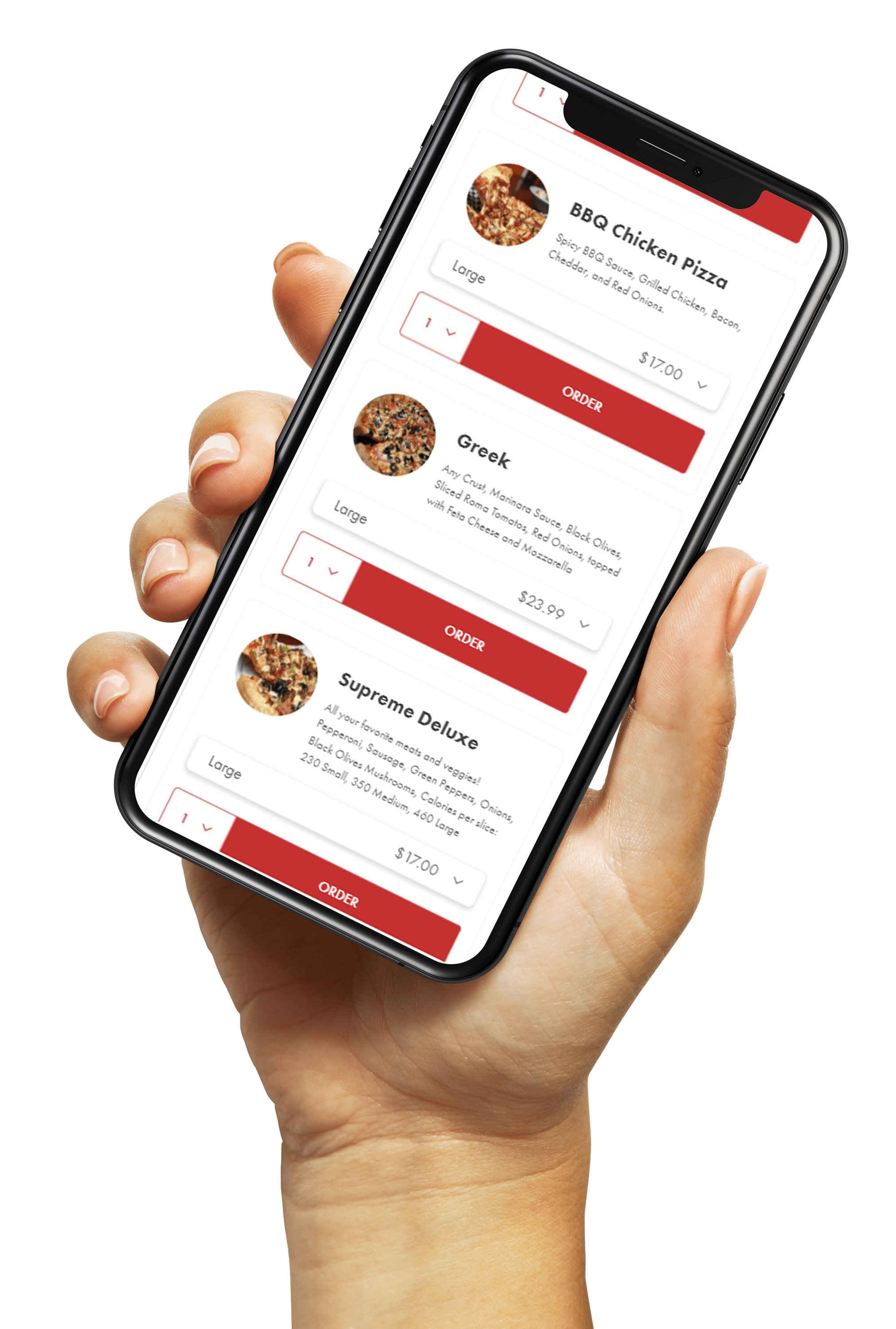 Online & Mobile Ordering | Thrive Pizza POS for Pizza and Delivery
