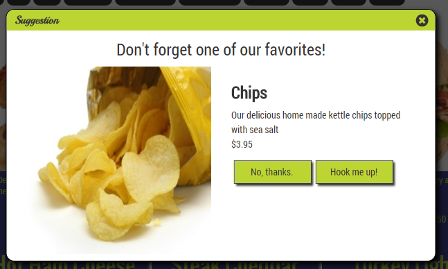 Increasing Restaurant Ticket Averages Suggestive Selling